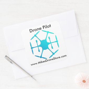 Drone Pilot Stickers | Zazzle