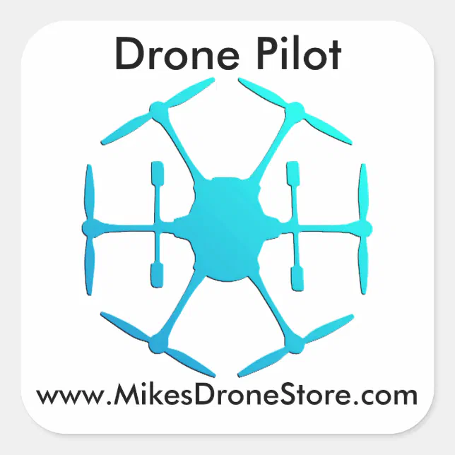 Drone Pilot Stickers | Zazzle