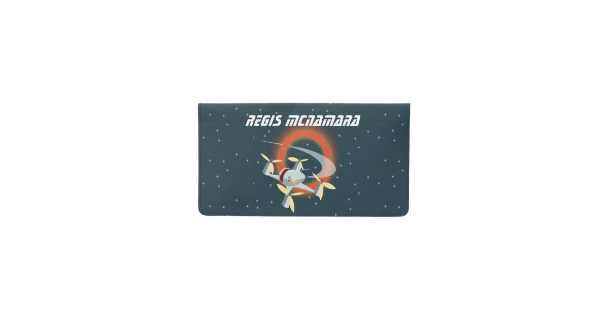 Drone Racing Checkbook Cover | Zazzle