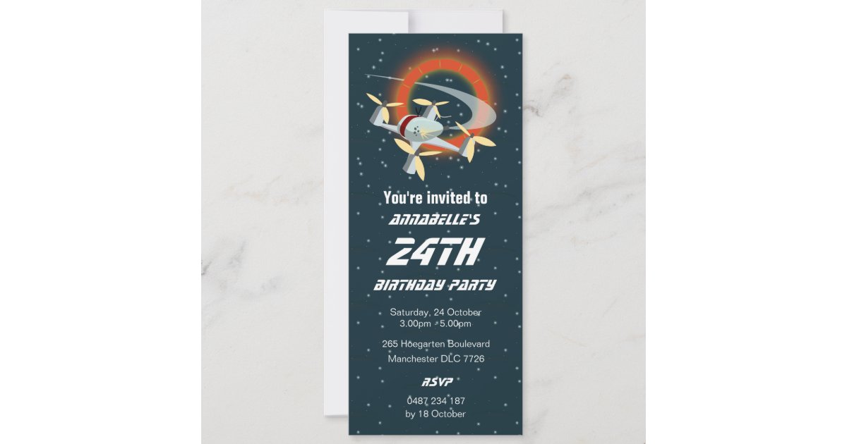 Drone Racing Invitation | Zazzle