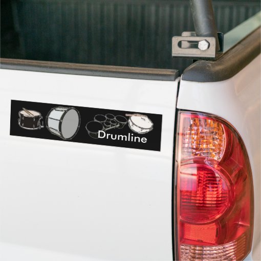 Drum Corps - Marching Band - Drumline Bumper Sticker | Zazzle