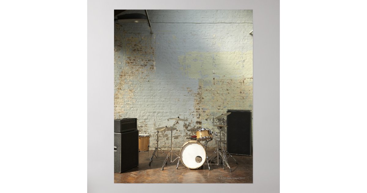 Drum Kit Poster | Zazzle