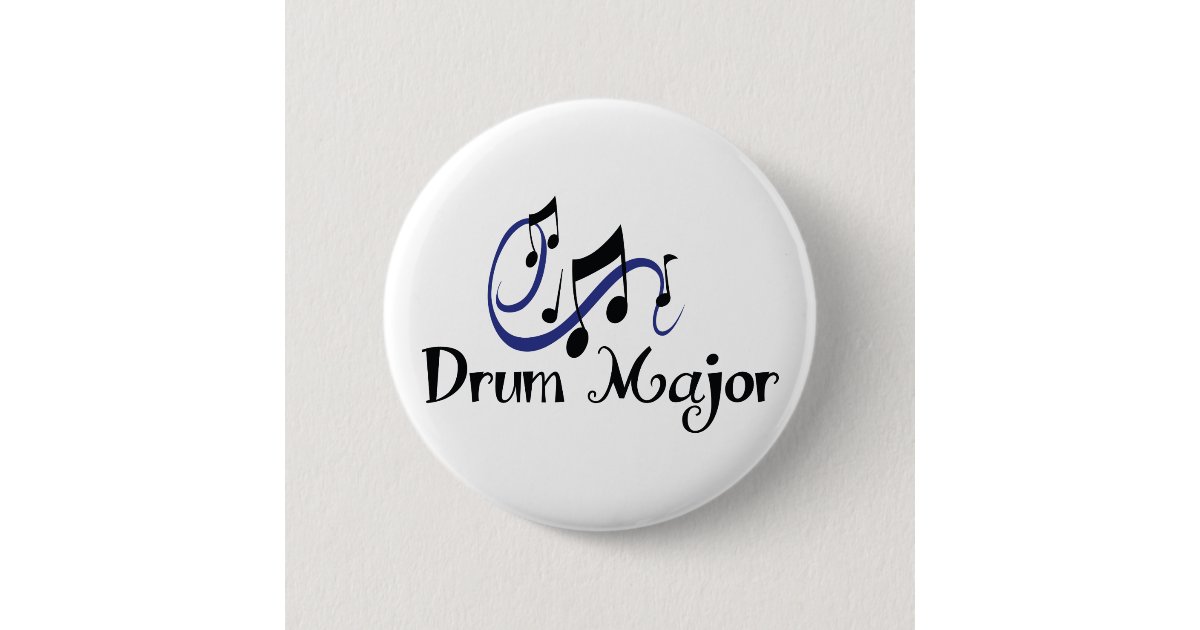 Drum Major Button | Zazzle