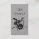 Drummer Musician Artist Percussion Band Publicity Calling Card | Zazzle