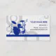 drummer rings business card | Zazzle