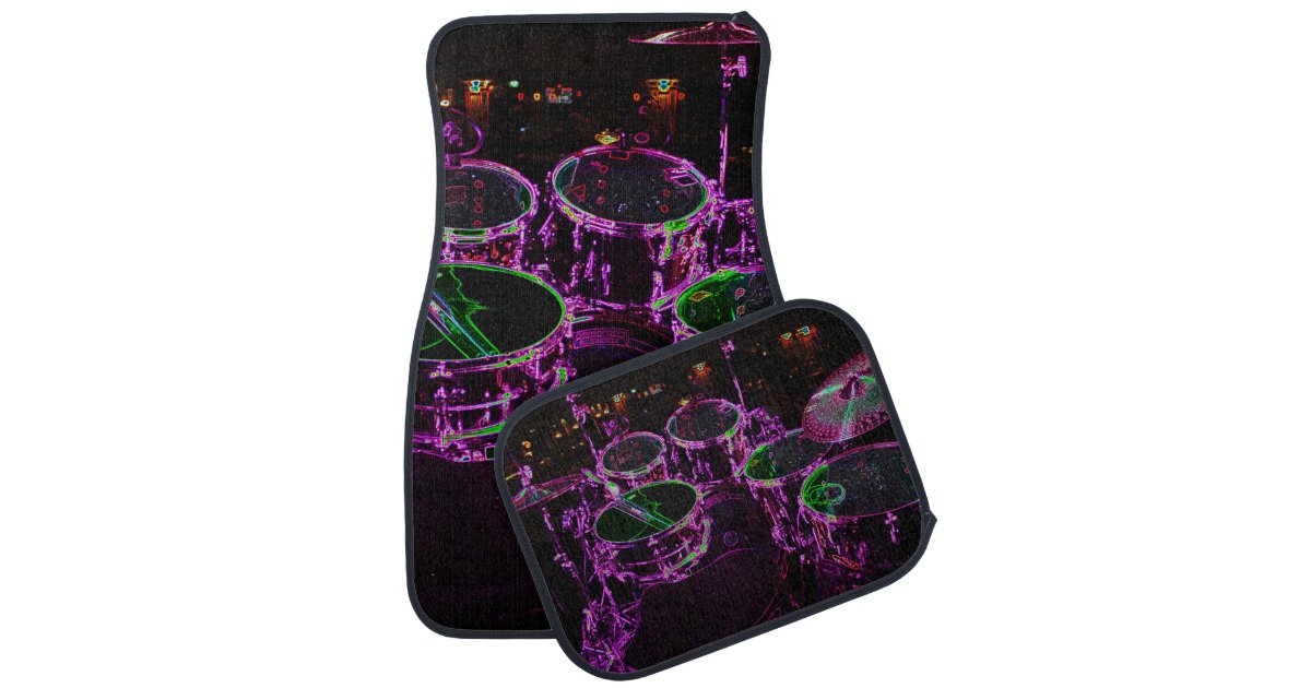 Drums cfm arc3 car mat | Zazzle