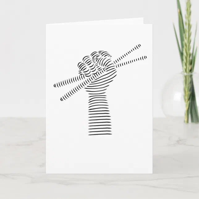Drums Drumsticks Drummer Card | Zazzle