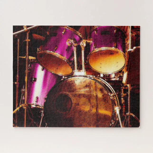 Drums, outdoor jam jigsaw puzzle | Zazzle