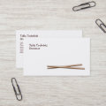 Drumsticks Drummer Business Card Template | Zazzle
