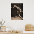 Drunk Skeleton Poster | Zazzle