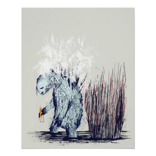 Drunk Sloth Poster | Zazzle.com