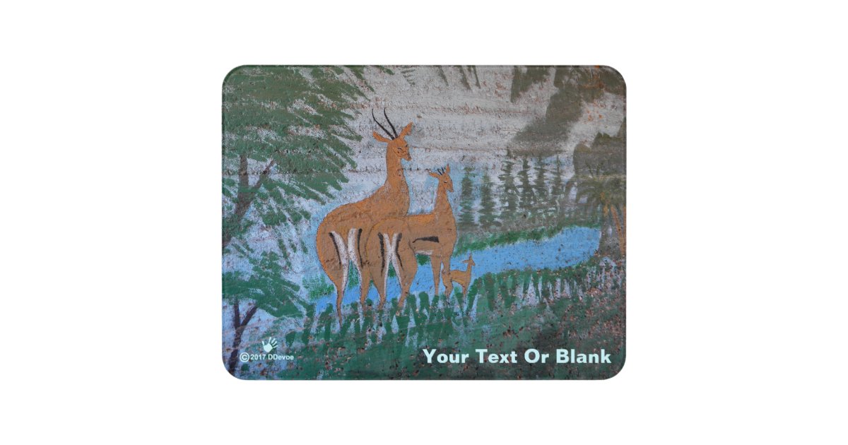Druze Street Art - Gazelle Door Sign | Zazzle