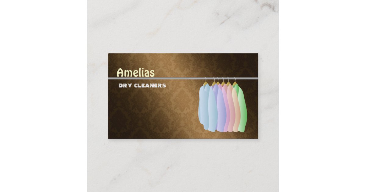 Dry Cleaner Business Cards | Zazzle