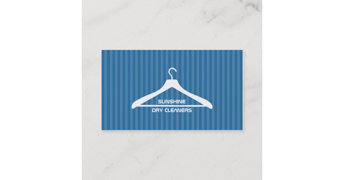 Dry Cleaner/Laundry Business Card | Zazzle.com