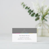 Dry Cleaner Service Business Card | Zazzle