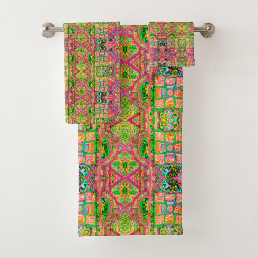 Dry pretty! bath towel set | Zazzle