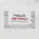 DRYWALL COMPANY BUSINESS CARD | Zazzle