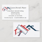 Drywall, Plaster, Sheetrock Finishing Business Card | Zazzle