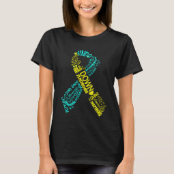 DS Awareness T-shirt Down Syndrome | Zazzle