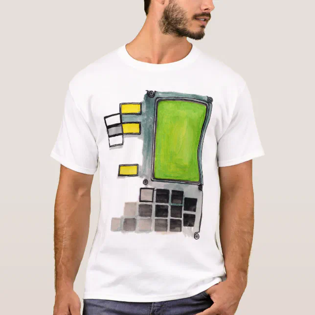 DSKY Apollo Computer T-Shirt | Zazzle
