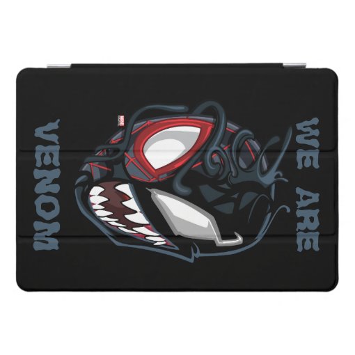 Dual Spider-Man Miles Morales & Venom Head iPad Pro Cover | Zazzle