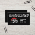 Dually Hot Shot Trucking Business Card | Zazzle