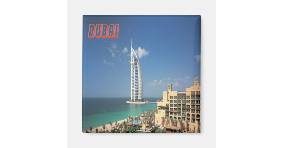 Dubai City UAE Fridge Magnet Souvenir | Zazzle