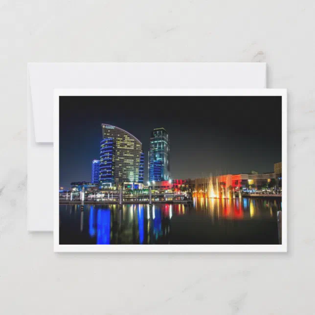 Dubai greeting card ! | Zazzle