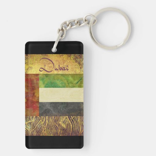 Dubai Key Chain Souvenir | Zazzle