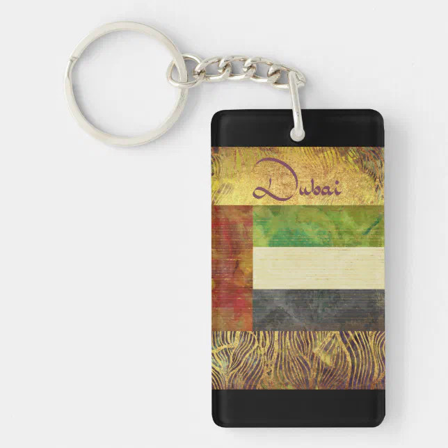 Dubai Key Chain Souvenir | Zazzle