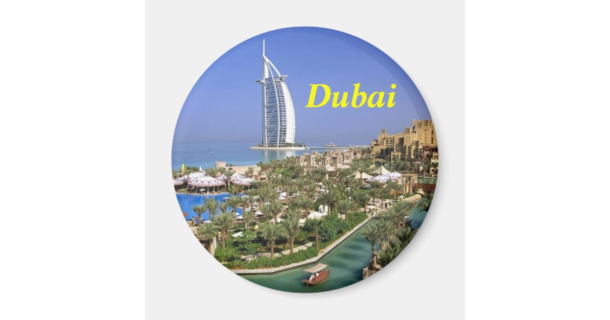Dubai magnet | Zazzle
