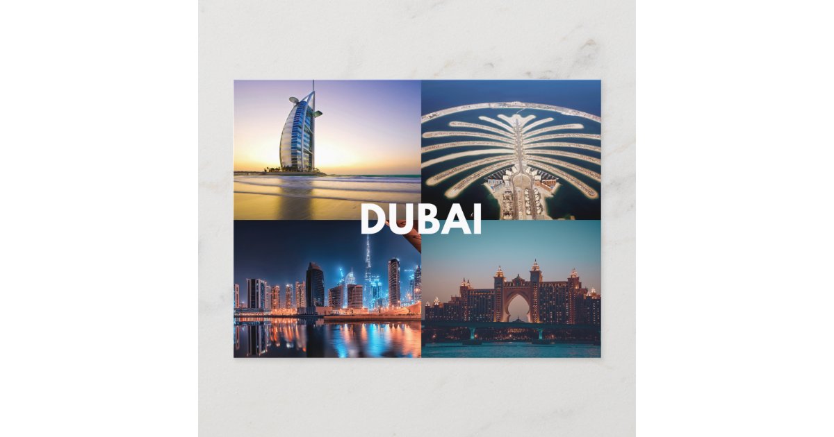 Dubai Postcard | Zazzle