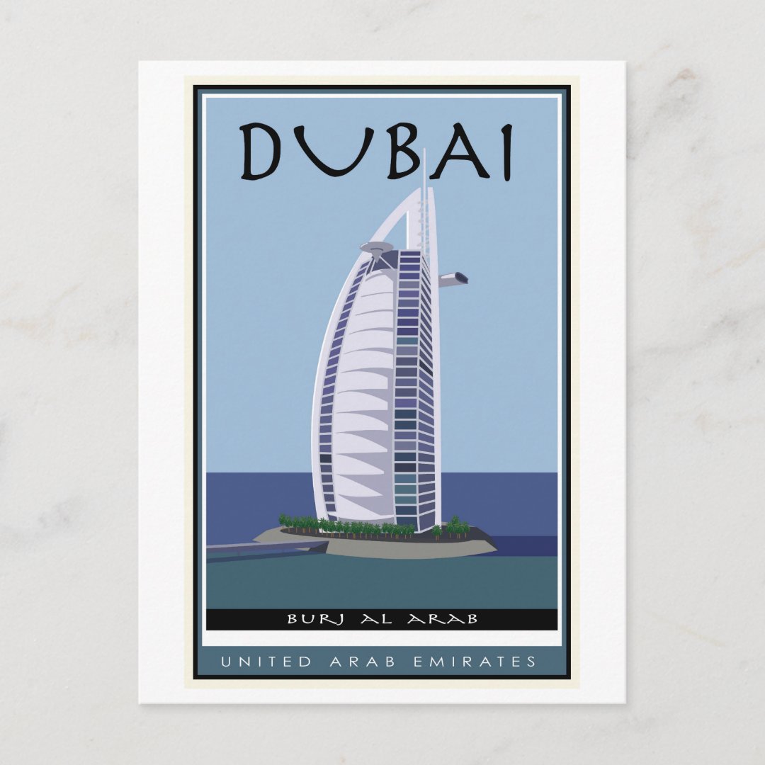 Dubai Postcard | Zazzle
