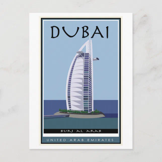 Dubai Postcard | Zazzle