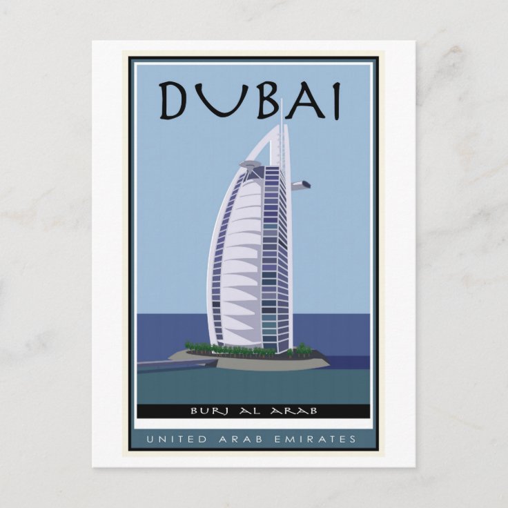 Dubai Postcard | Zazzle