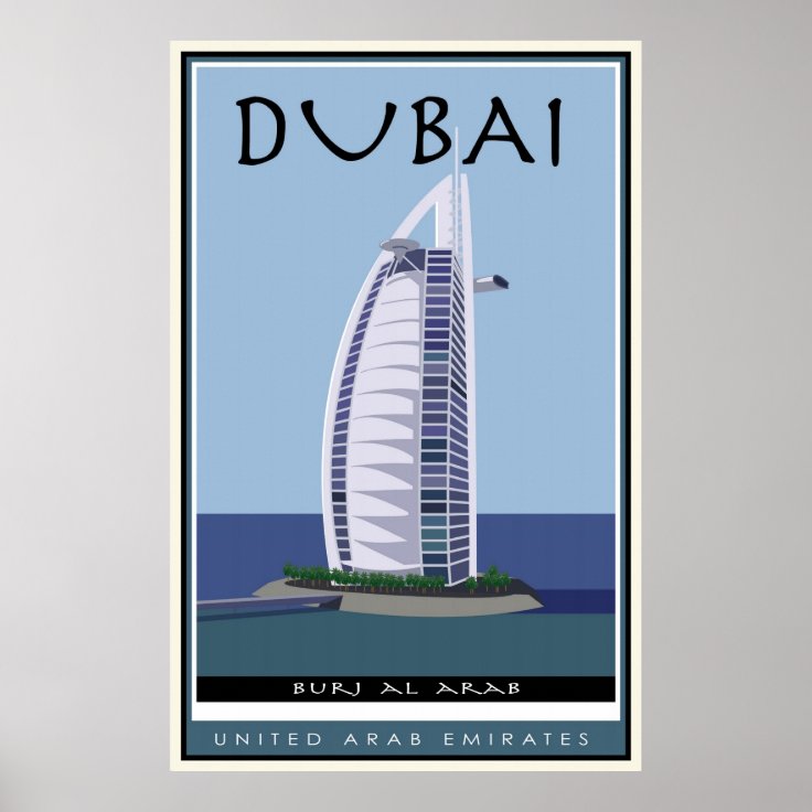 Dubai Poster | Zazzle