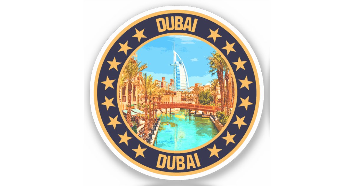 Dubai sticker | Zazzle