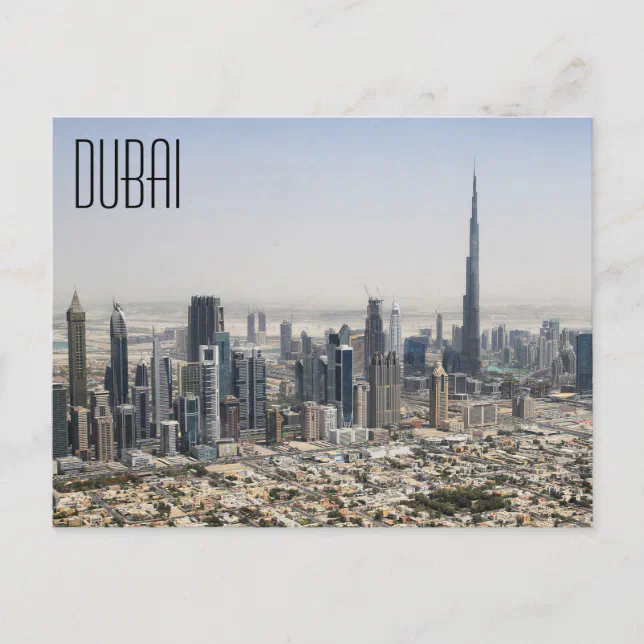 Dubai UAE Postcard | Zazzle