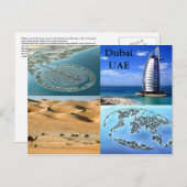 Dubai UAE postcard | Zazzle
