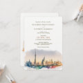 Dubai United Arab Emirates Destination Wedding Invitation | Zazzle
