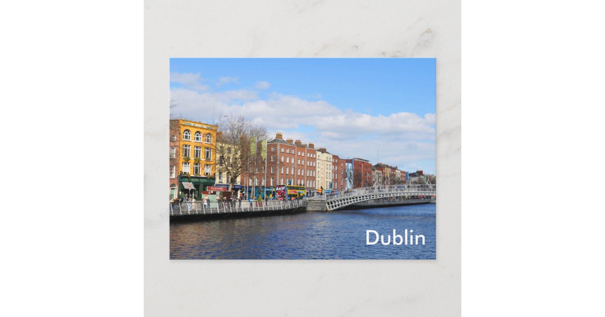 Dublin. Ireland Postcard | Zazzle