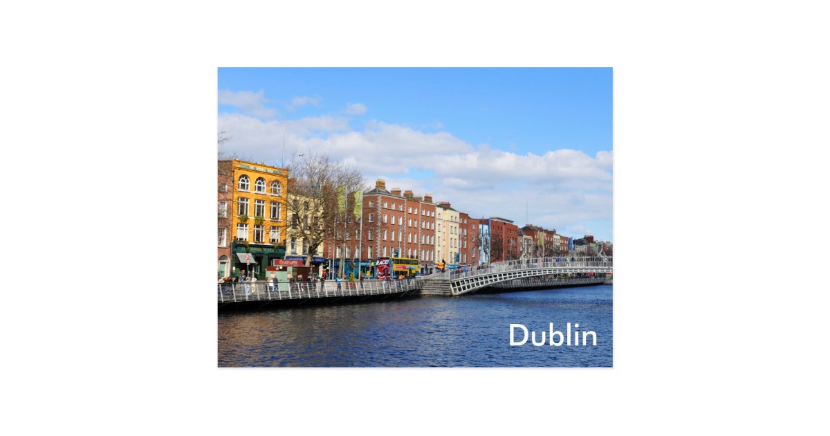Dublin. Ireland Postcard | Zazzle.com