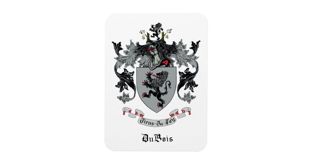 DuBois Family Crest Magnet | Zazzle