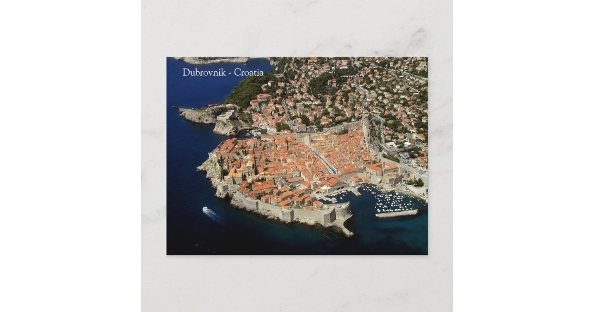 Dubrovnik - Croatia postcard | Zazzle