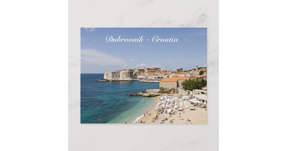 Dubrovnik - Croatia postcard | Zazzle