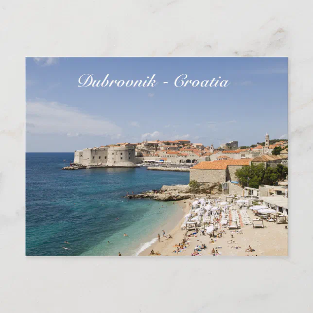 Dubrovnik - Croatia postcard | Zazzle