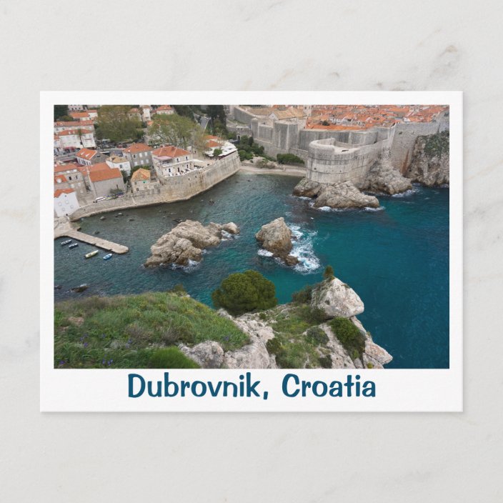 Dubrovnik from Above Postcard | Zazzle.com
