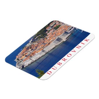 Dubrovnik view fridge magnet | Zazzle