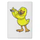 Duck at Music with Flute Faux Canvas Print | Zazzle