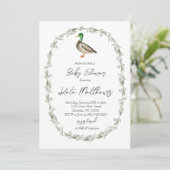 Duck baby Shower invitation | Zazzle
